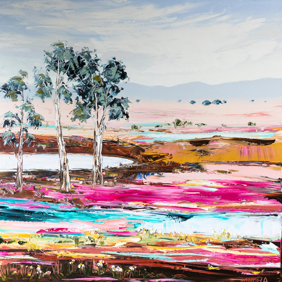 Wide And Free - Large original Artwork – Angela Hawkey Art