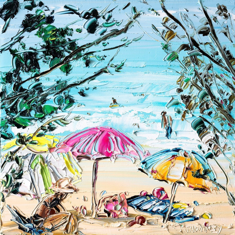 Under The Umbrella - Fine Art Print – Angela Hawkey Art